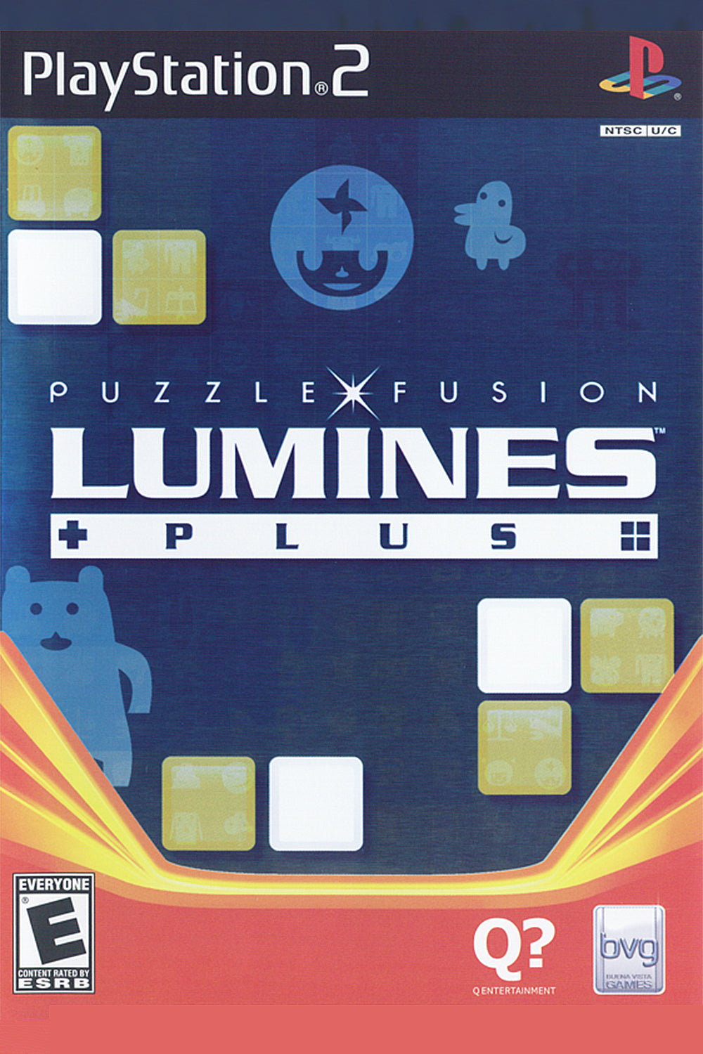 Lumines Plus, Puzzle Fusion - PS2 Game – The Retro Games